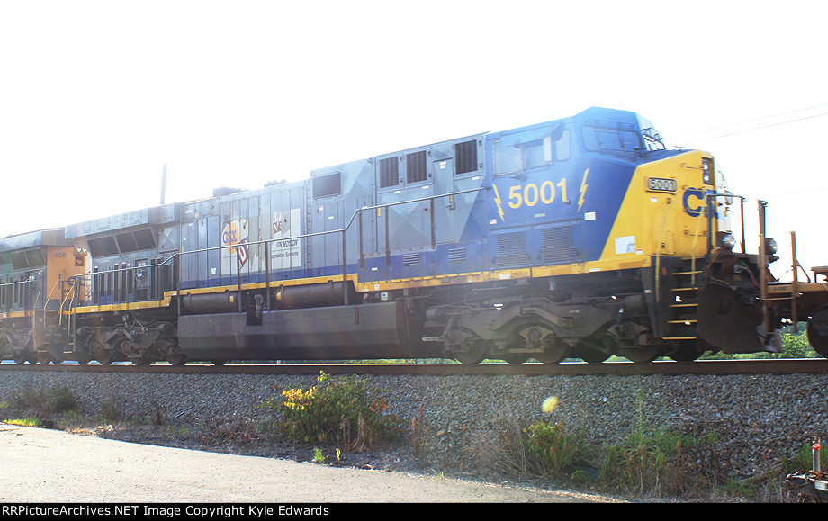 CSX AC6000CW #5001 on Q191-22